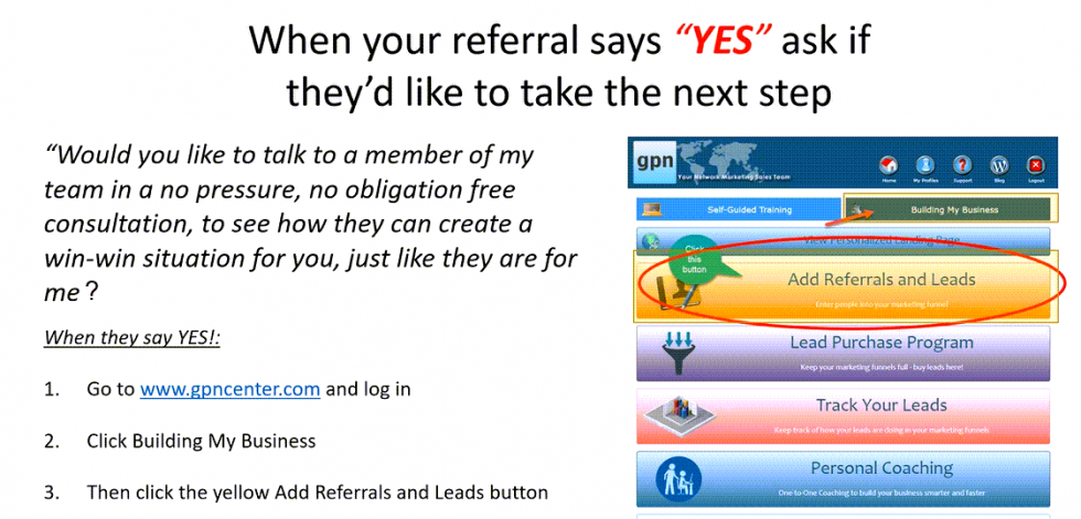 How to Build Your Business with Referrals - GPN Blog; Residual Income ...